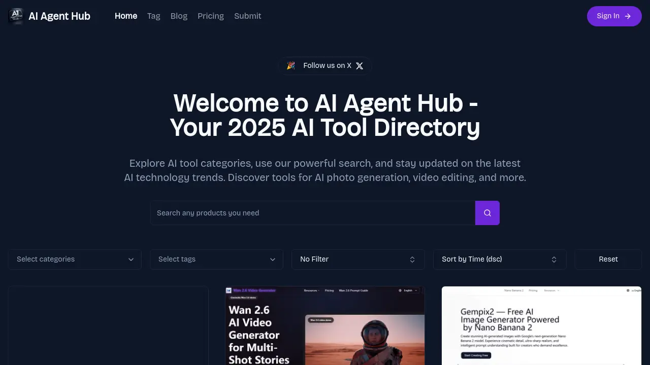 Características principales de AI Agent Hub | AIStage